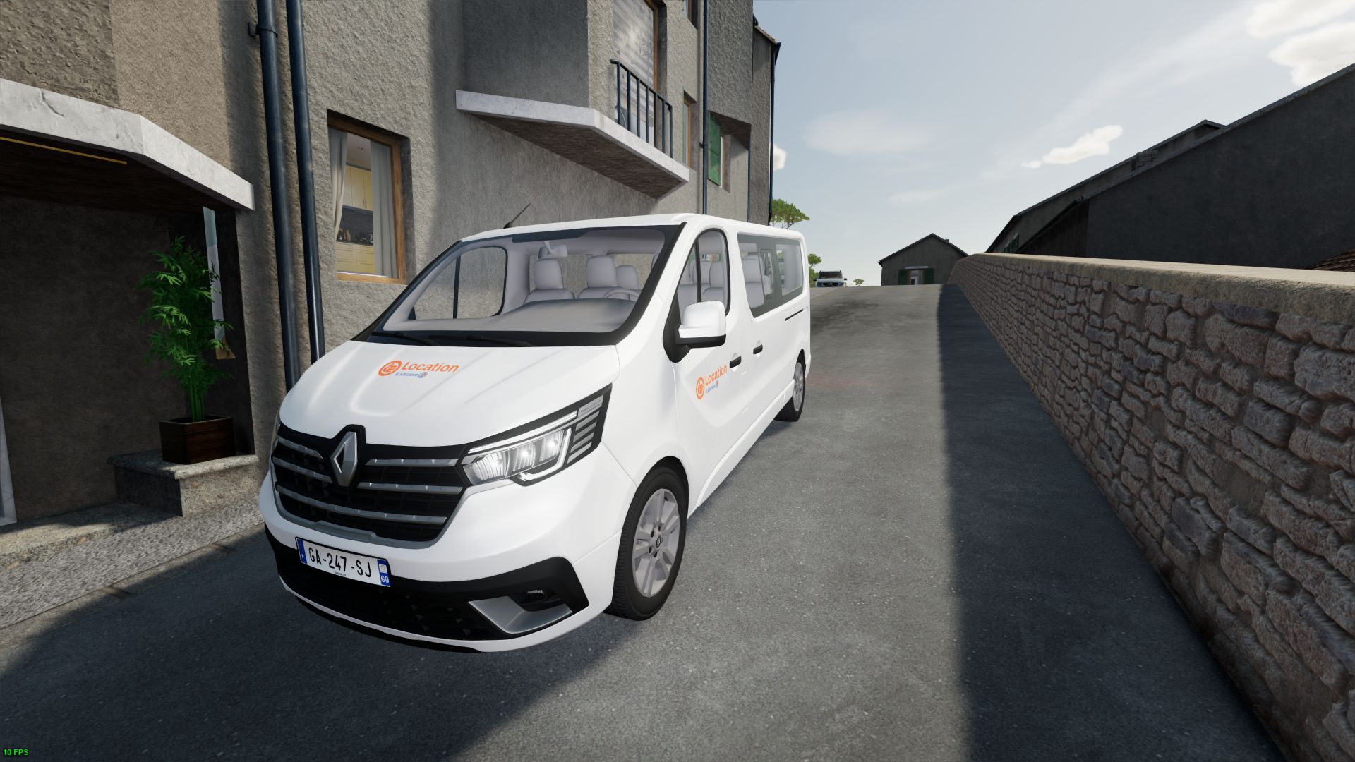 Renault Trafic Van - “Rental Companies” v1.0 - FS22 Mod Download