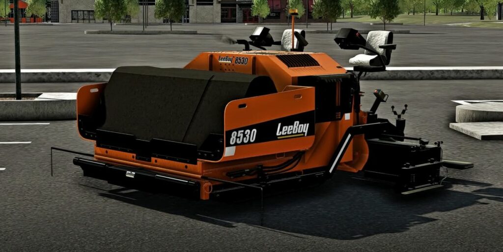 Lee boy 8530 paver v1.0 - FS22 Mod Download