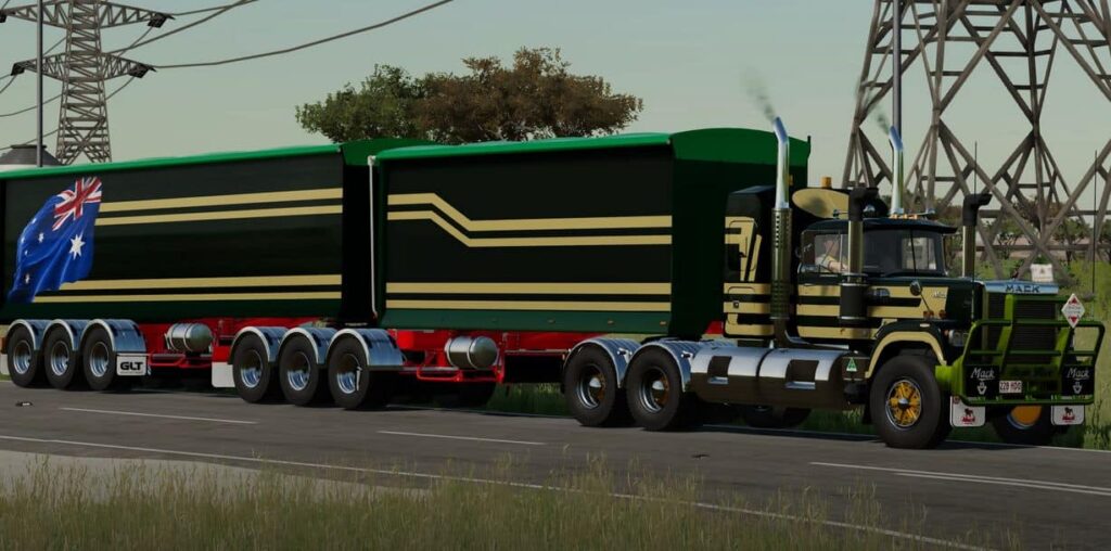 Australian Mack Superliner 1985 v1.0 - FS22 Mod Download