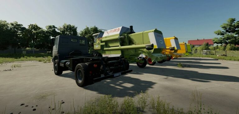 CLAAS combine harvesters Pack v1.5 - FS22 Mod Download