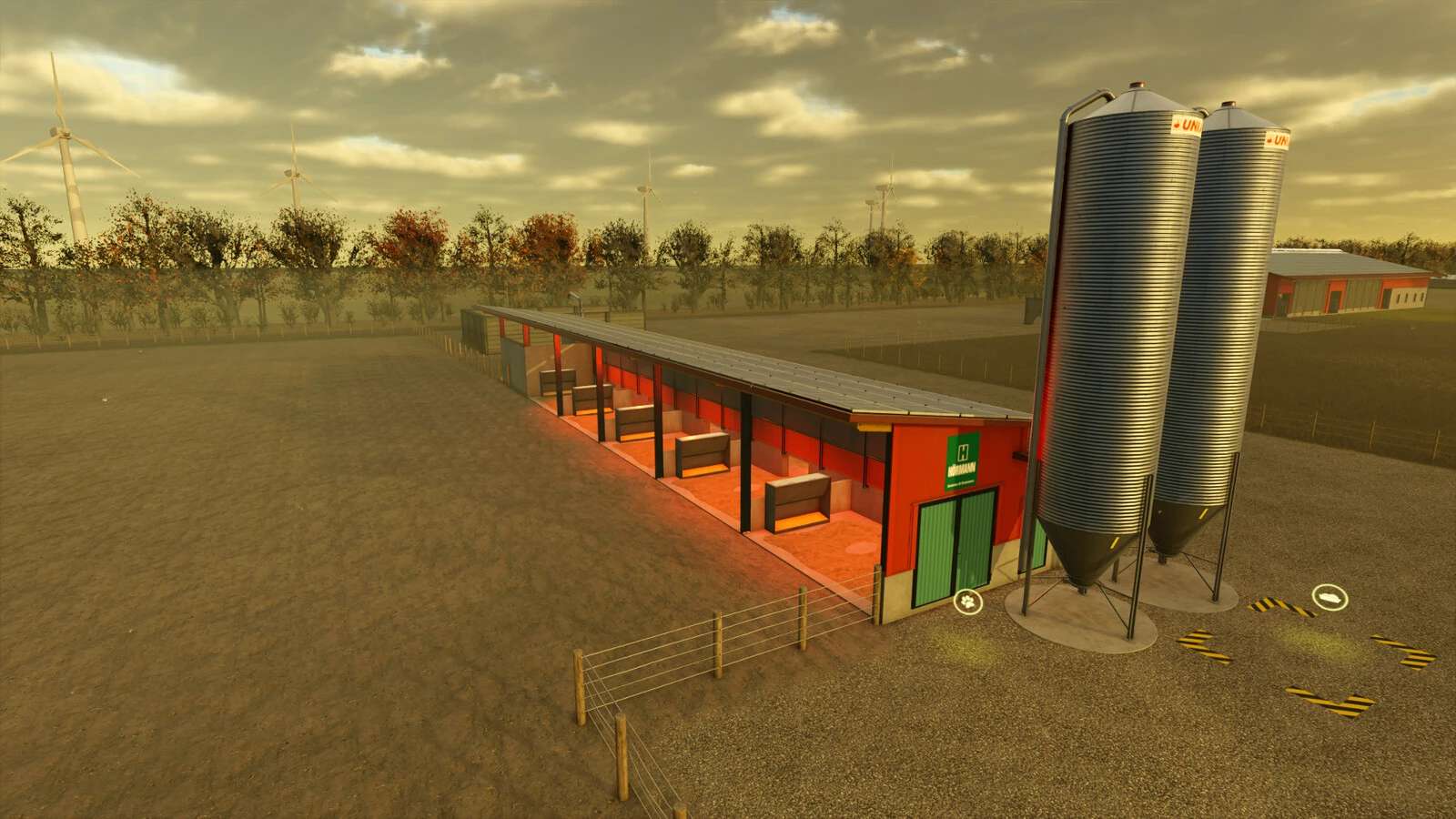 FS25 XXL Large Animal Barns v1.0 - FS22 Mod Download