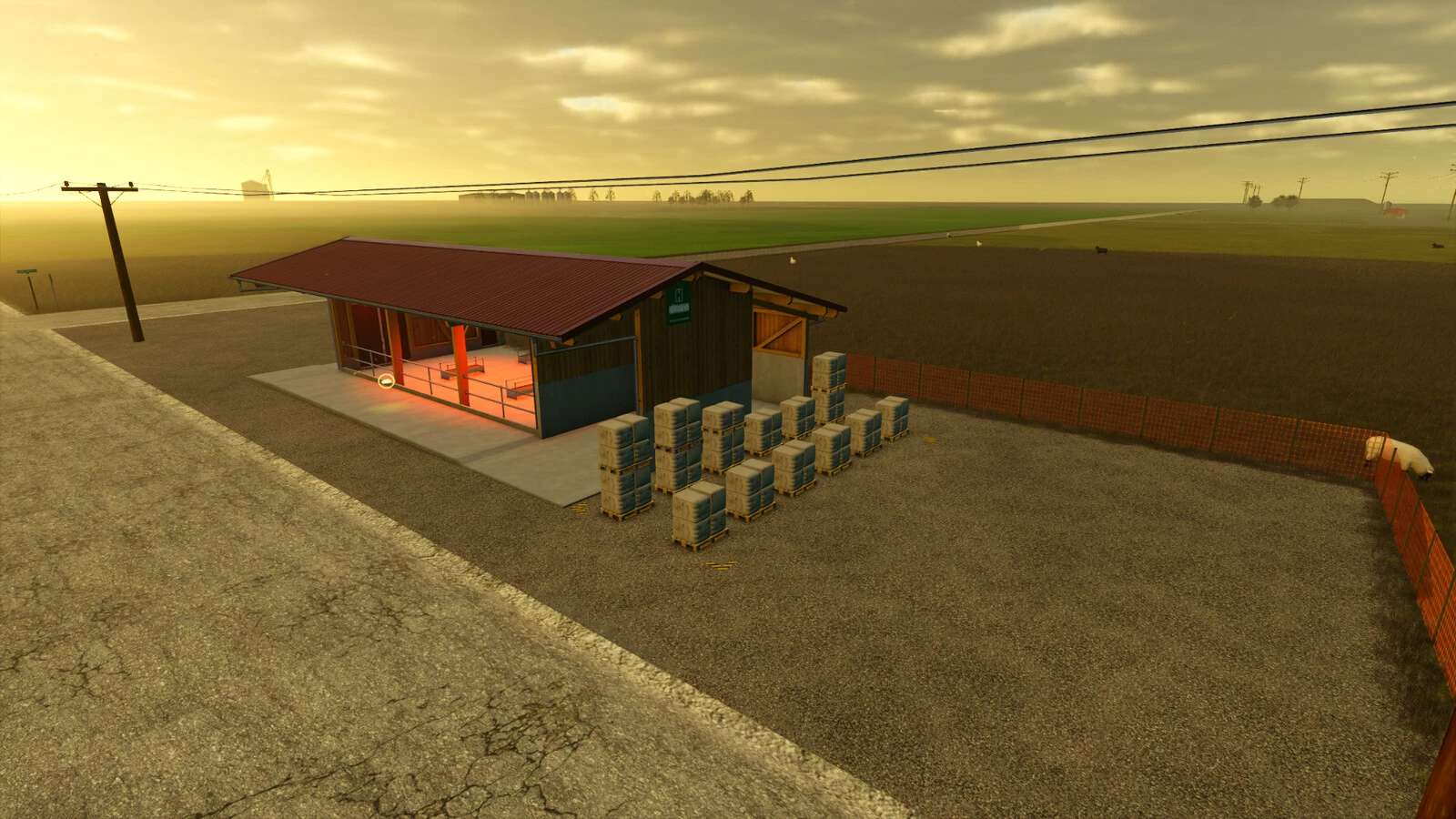 FS25 XXL Large Animal Barns v1.0 - FS22 Mod Download