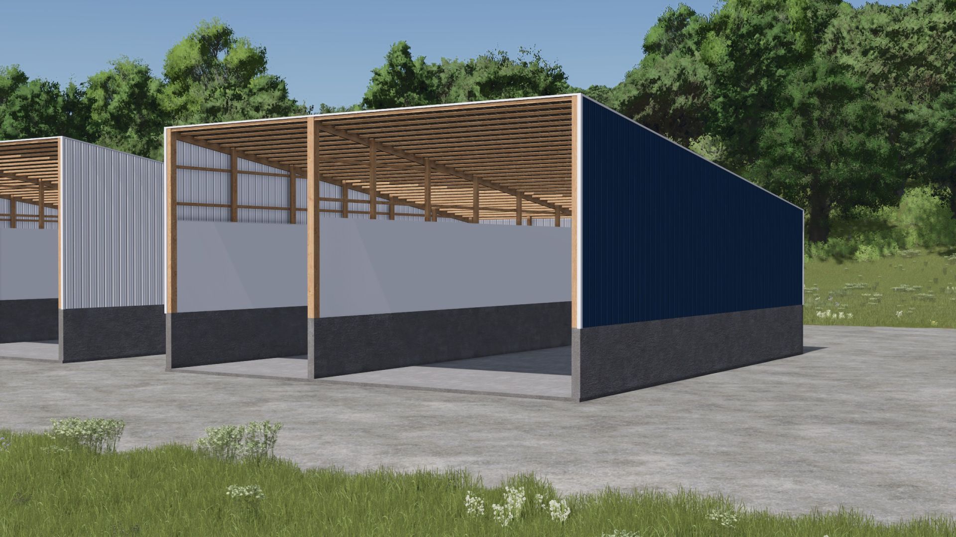 FS25 48×55 Commodity Barn V1.0 - FS22 Mod Download