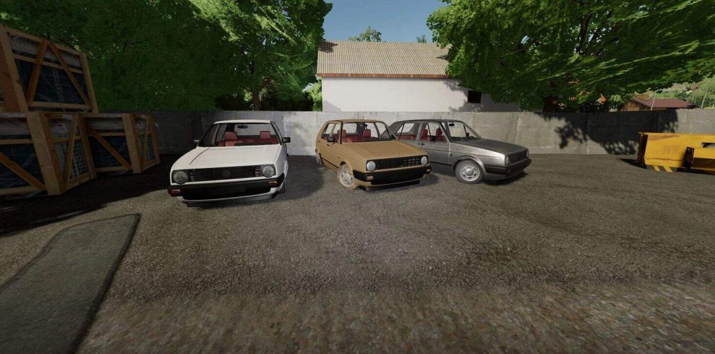 Volkswagen Golf 2 v1.0 - FS22 Mod Download