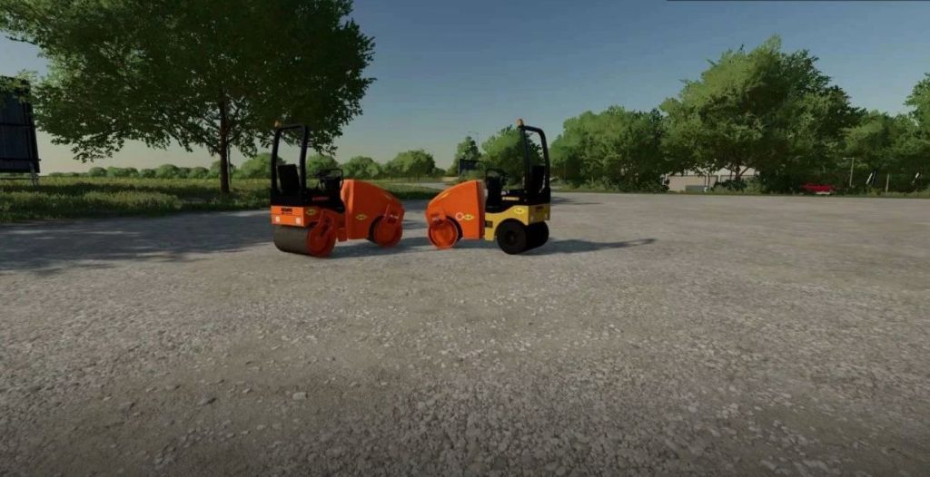 BOMAG BM120 ad-4 COLAS v1.0 - FS22 Mod Download