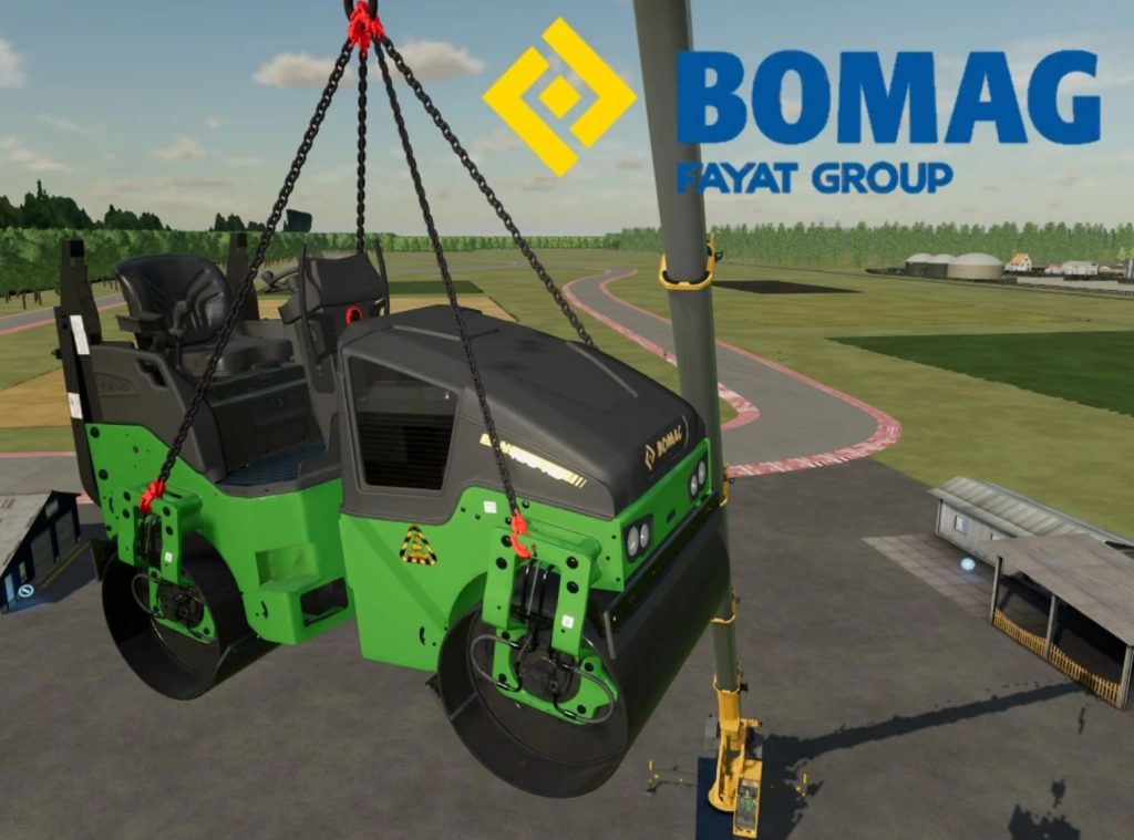 Bomag BW 120 AD-5 v1.2 - FS22 Mod Download