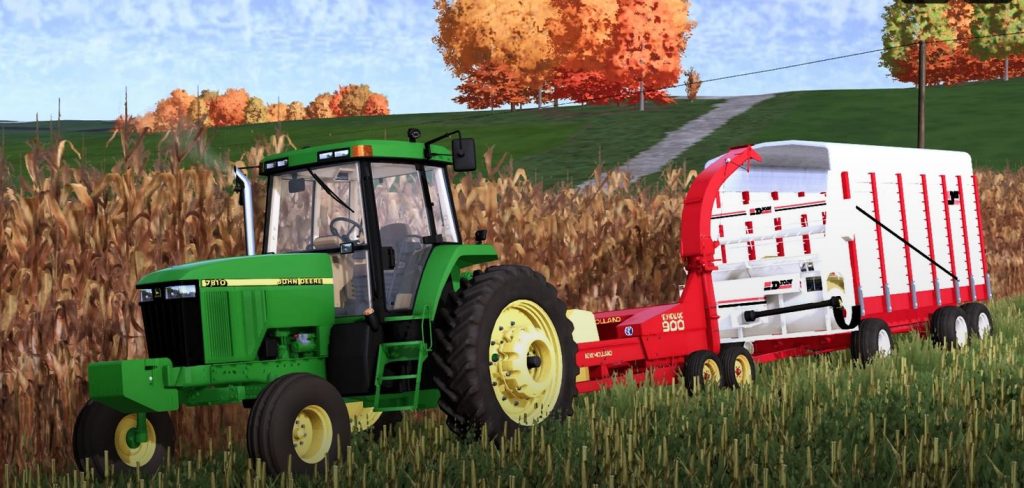 Pulltype Earlage Headers v1.0 - FS22 Mod Download