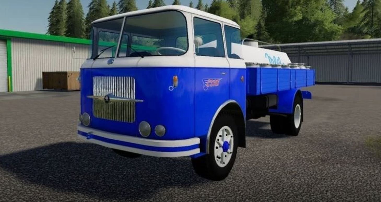 Škoda 706 Milk Tanker v1.0 - FS22 Mod Download