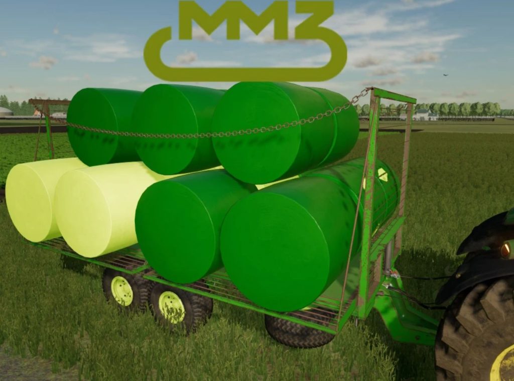 MMZ-771B Bales v1.0 - FS22 Mod Download